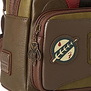 Loungefly Star Wars Boba Fett No Good To Me Dead Cosplay Womens Double Strap Shoulder Bag Purse