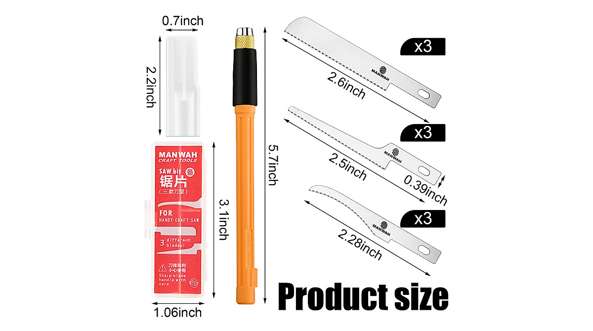 Mini Hand Saw Model Tools Modelling Knife Hobby DIY Craft Razor Saw ...