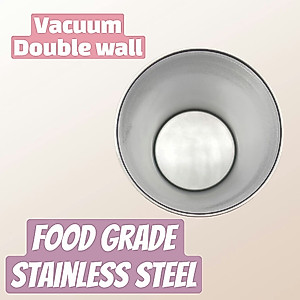 Bridesmaid Champagne Tiny Tumbler 6 Oz Engraved For Bride. Stemless Staintless Steel Flutes Great For Bachelorette Party Or Wedding Gift For Bridesmaid, Maid & Matron Of Honor. (Bride White, 1)