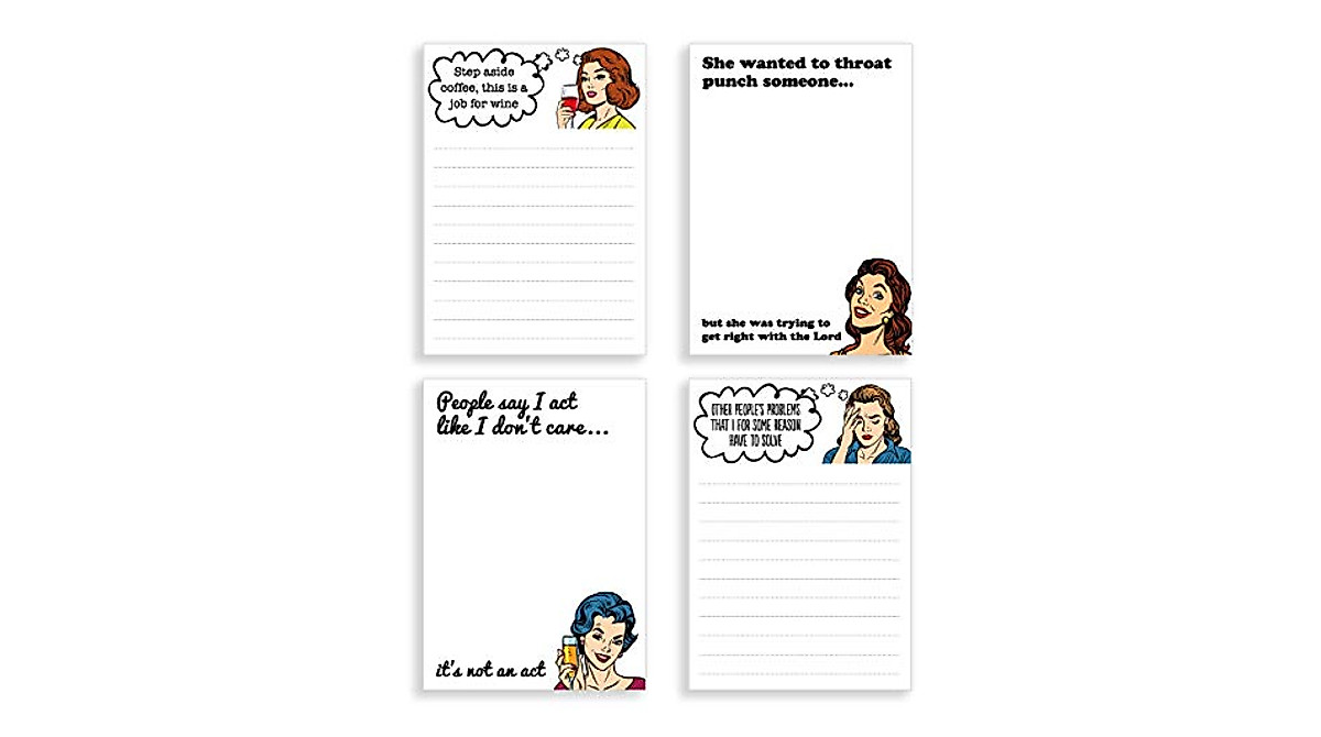 Funny Novelty Memo Pads for Office – Ideal Funny Coworker Gift