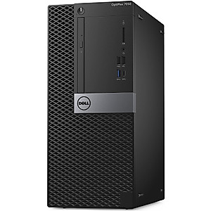 Dell Optiplex 7050 | Intel 7th Gen i7-7700 Quad Core | 16GB DDR4 | 256GB SSD | AMD Radeon R7 450 4GB | Win 10 Pro | Mini Tower (Renewed)