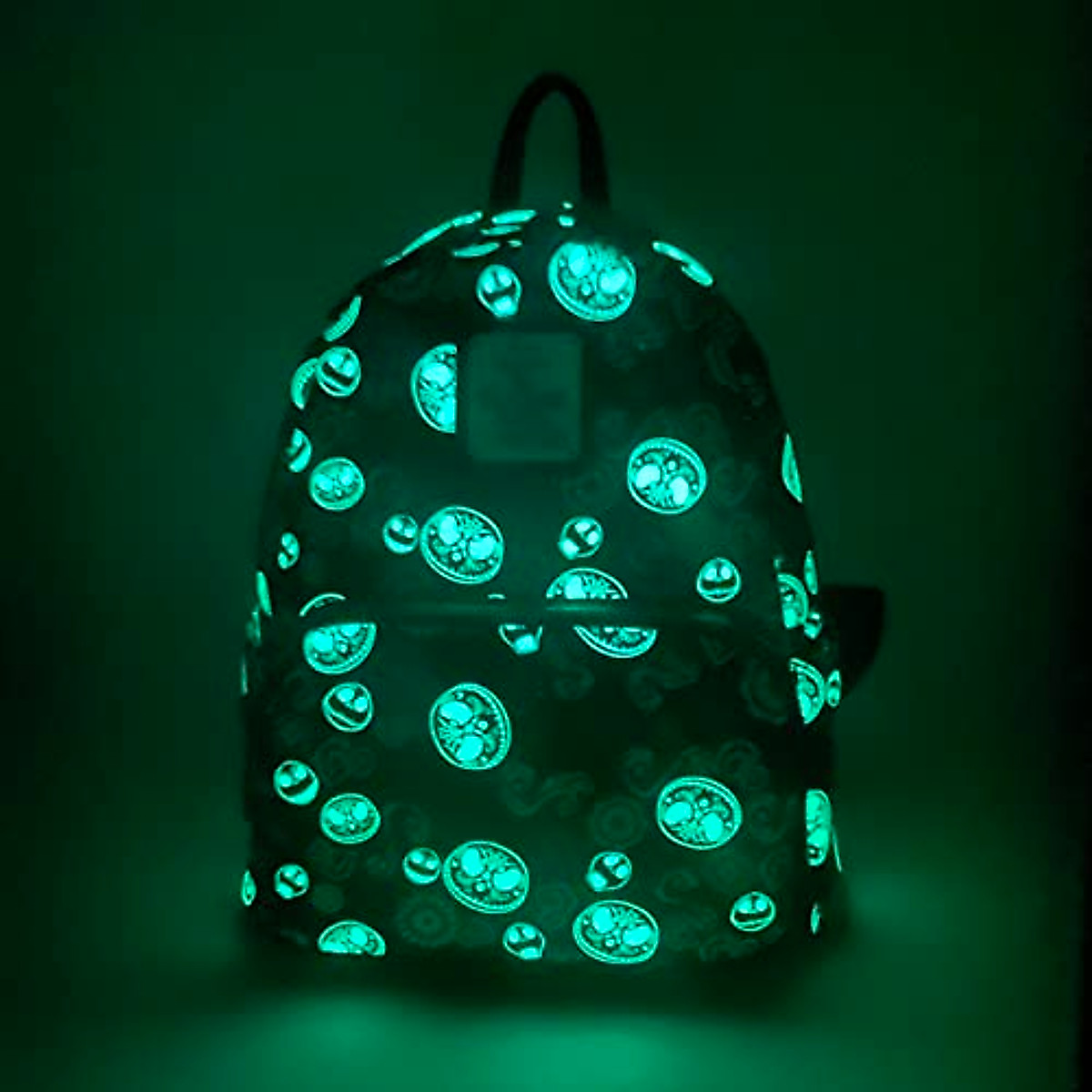 Loungefly Disney NBC Sugar Skull Jack Skellington Glow in the Dark AOP