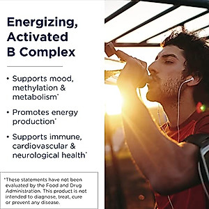 Designs for Health Vitamin B Supreme - Vitamin B Complex for Mood + Energy Support - Bioactive Methyl Folate, Methyl B12, Niacinamide + Thiamine B1 Supplement (90 Vegan Capsules)