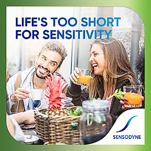 Sensodyne Fresh Mint Sensitive Toothpaste, Cavity Prevention and Sensitive Teeth Treatment - 4 Ounces