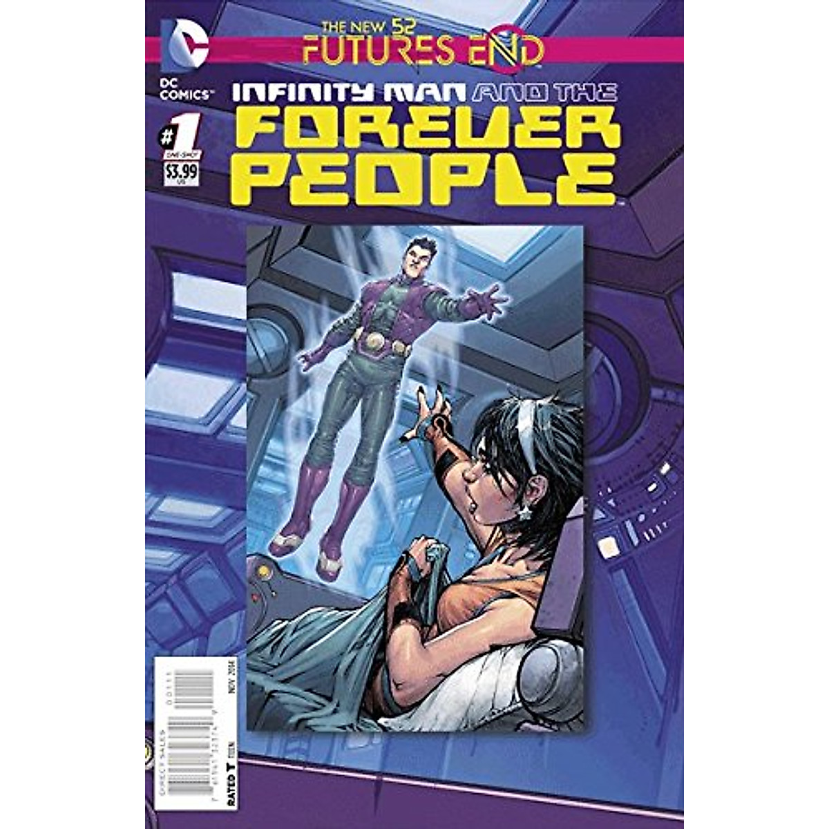 Infinity Man and the Forever People #1 One-shot 3D Covers New 52 Futures End