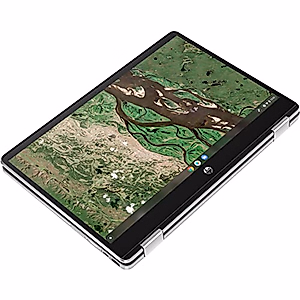 HP X360 2 in 1 Convertible Laptop 14" Touch-Screen HD Chromebook, Intel Celeron N4500, 4GB Memory, 32GB eMMC Storage, USB Type C, WiFi, Webcam, Bluetooth, Chrome OS, TiTac Card