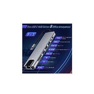 USB C HUB 8 in 1
