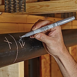 Sharpie Metallic Permanent Marker | Fine Tip | Silver | 1 Count