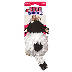 KONG Barnyard Cruncheez Cow Toy, Large