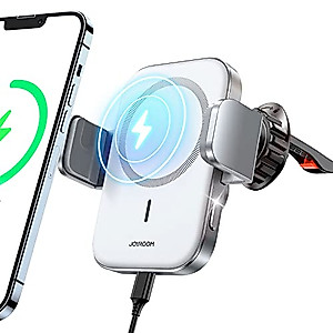 Compatible with MagSafe Car Charger, JOYROOM Fast Charging Magnetic Car Charger with MagSafe Charger Car Mount for iPhone 14 Plus/14 Pro/14 Pro Max/13 Pro Max/12 Pro Max/12/13Mini