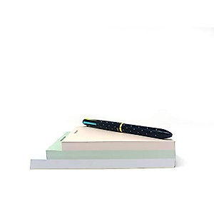 Kate Spade New York Stacked Desktop Notepad, Includes 3 Memo Pads with 75 Sheets, Colorblock