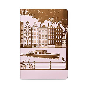 DesignWorks Ink Set of 5 Travel Notebook Set | Travel Planner Includes Prompts with Trip Budget, Goals, Packing List, & Trip Log - Adventure Keepsake from Anderson Design World (JTBS-2022AD)