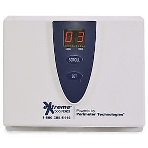 Electric Dog Fence Stubborn Dog - 2-Dogs 1000' of Pro Grade Heavy Duty Boundary Wire for 1/3 Acre Pet Fence and 8 Correction Levels to Accommodate Larger, More Stubborn Dogs