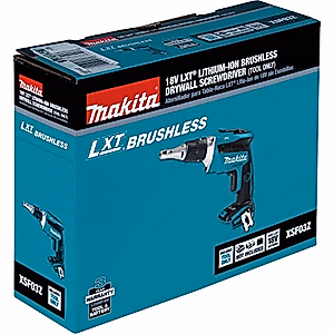 Makita XSF03Z 18V LXT Lithium-Ion Brushless Cordless Drywall Screwdriver (Bare Tool Only)