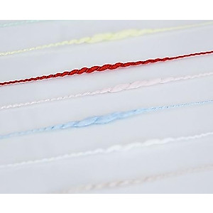 50G Acrylic Yarn, Soft Hand Knitting Yarn DIY Thread, Baker Butchers Twine Crochet Yarn for DIY Craft, Knitting