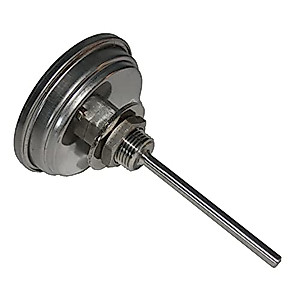 River Country 3" (RC-T34CC) Adjustable BBQ, Grill, Smoker Thermometer Temperature Gauge 50 to 550F