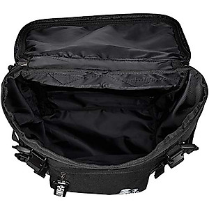 SNOOPY(スヌーピー) Women Silhouette Snoopy W Belt Square Backpack, Black x Black (SPR-687)