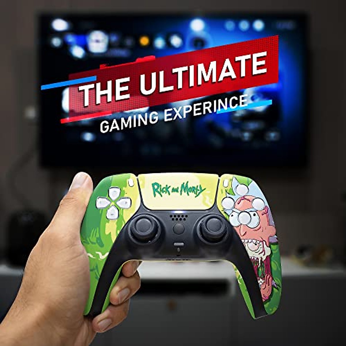 Dyeport Original PS-5 Controller compatible with Play-Station 5 Console | Custom PS-5 Wireless Controller | Printed in USA with Advanced HYDROGRAPHIC Technology (NOT JUST A SKIN or DECAL)