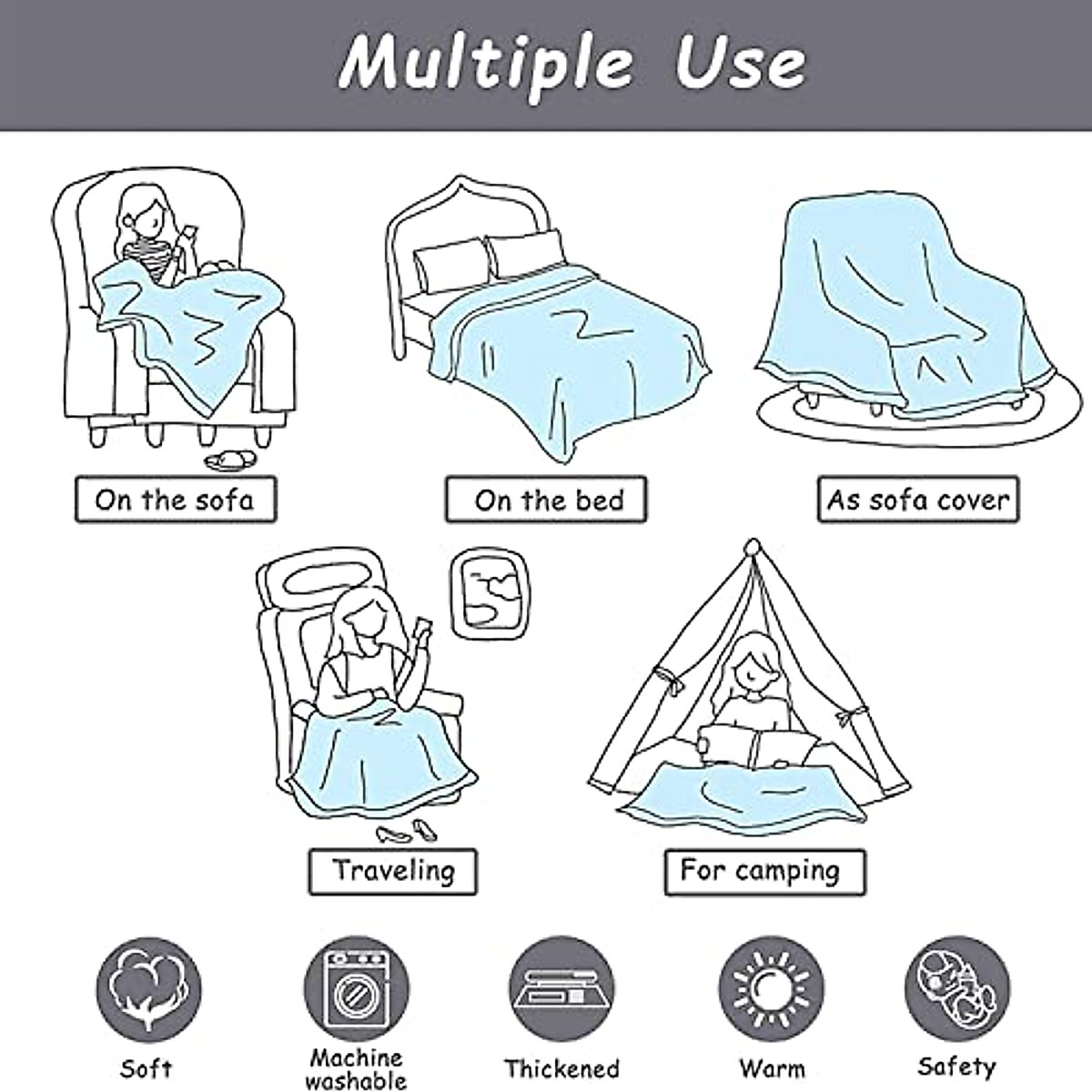 gue Couple Blankets Customized Photo Custom Blanket with Photo Text Personalized Bedding Throw Blankets Customized Flannel Fleece Blankets (100x130cm/39.4x51.2inches)