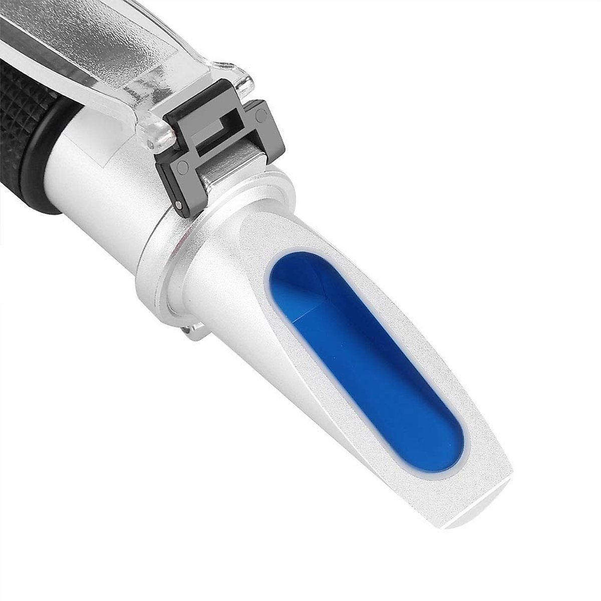 Brix Meter Refractometer, Professional Handheld Alcohol 0-80% Test Refractometer Tester Brix Refractometer Hydrometer with Automatic Temperature Compensation Function for Brewing Beer Wort