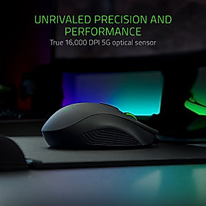 Razer Goliathus Extended Chroma Gaming Mousepad, Classic Black & Naga Trinity Gaming Mouse: 16,000 DPI Optical Sensor - Chroma RGB Lighting - Interchangeable Side Plate