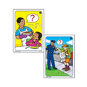 Super Duper Publications | What are They Asking? Fun Deck Flash Cards | Educational Learning Resource for Children