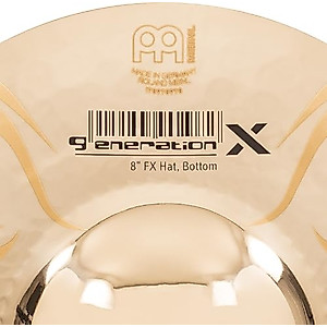 Meinl Cymbals GX-8FXH Generation-X 8-Inch FX Auxiliary Hi-Hat Cymbal Pair (VIDEO)