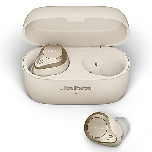 Jabra Elite 85t True Wireless Bluetooth Earbuds, Gold Beige – Advanced Noise-Cancelling Earbuds with Charging Case for Calls & Music – Wireless Earbuds with Superior Sound & Premium Comfort, 12