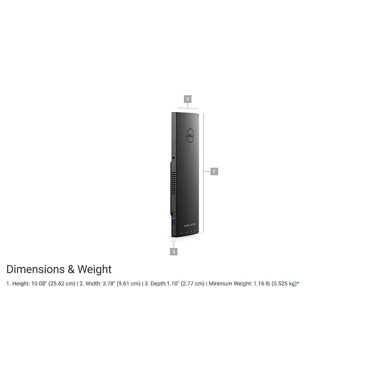 Dell OptiPlex 7070uff Computer 27in LCD Intel i7-8665U 1.9GHz to 4.8GHz 4-Cores 8MB 25W Processor 32GB DDR4-2666MHz Memory 512GB NVMe SSD 1TB 7200RPM SATA HDD Win 10 Pro 3-Years ProSupport Plus