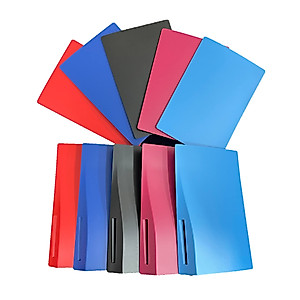 Gaming Console Faceplate Cover with Cat Grips for PS5 Disk Edition Skin Shell Skin Hard Protective Shell Blue