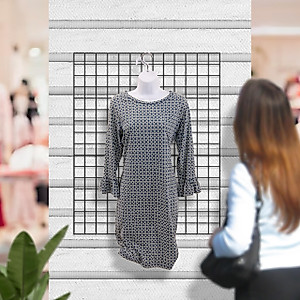 SSWBasics Female Mannequin Torso - Fits Women’s Sizes 5-10 - Molded, Shatterproof & White