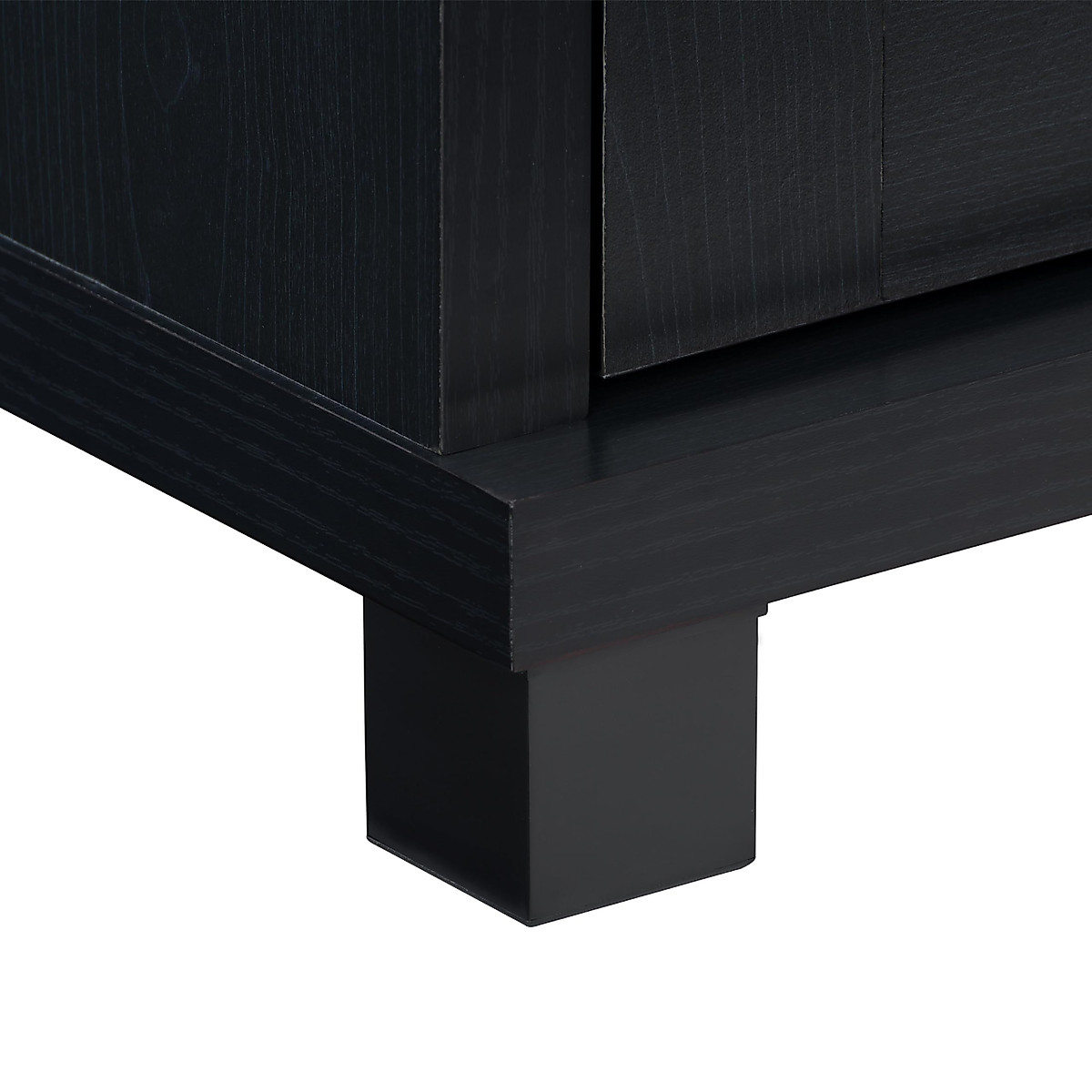 CorLiving Fremont Black Ravenwood TV Bench for TVs up to 90"