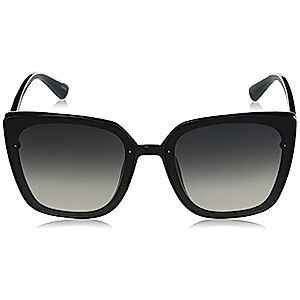 TAHARI womens Th769 Cat Eye UV Protective Women s Sunglasses Wear Year Round Elegant Gifts for Women 62 mm, Black