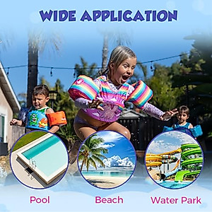 Body Glove Paddle Pals Learn to Swim Life Vest, One Size 33-55 LBS-Unicorn Motion