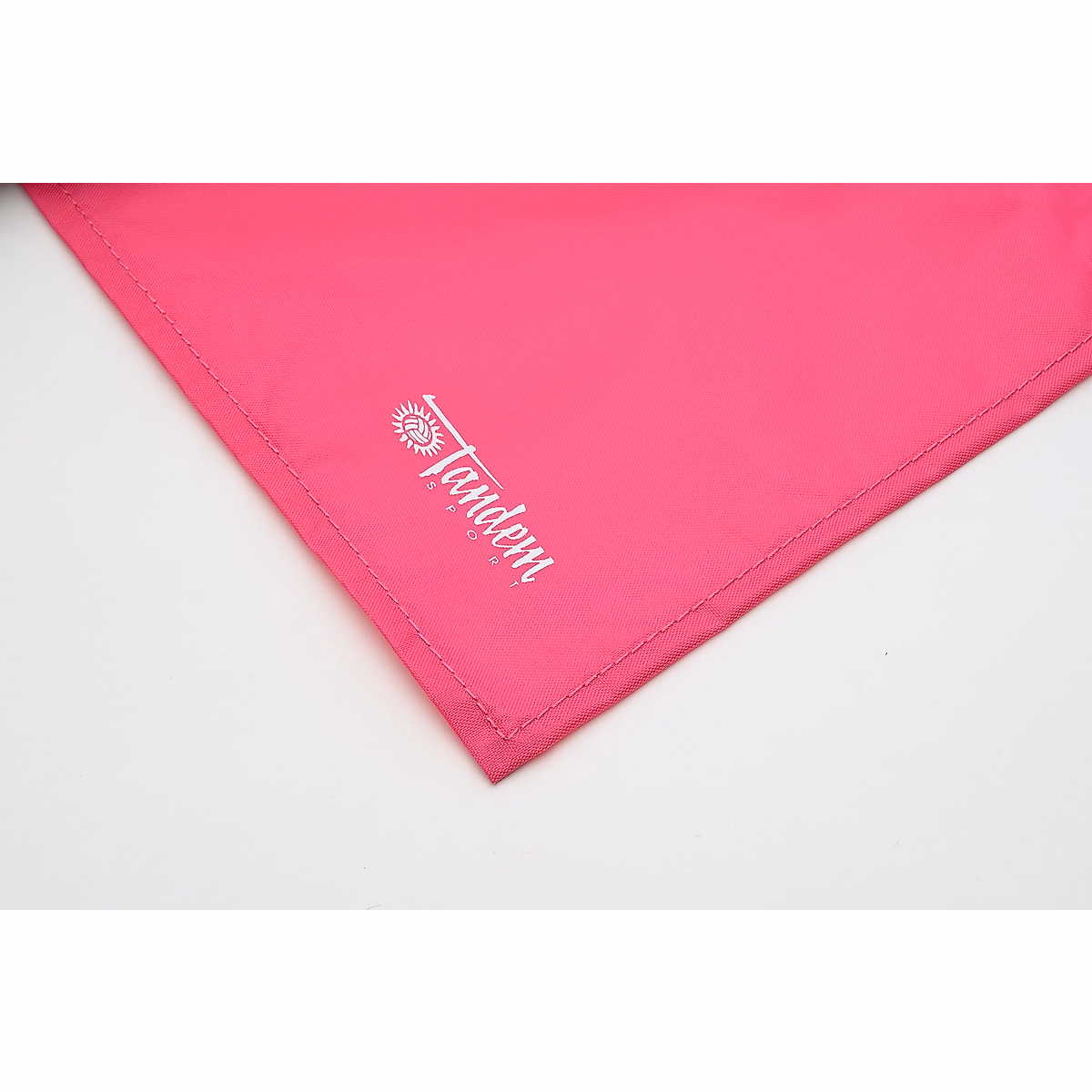 Tandem Sport Elite Red Linesman Flags - Referee Flags with Comfortable Soft Golf Grip Handles - Volleyball Referee Flags, Soccer Referee Flags - Set of 2 with Carrying Bag