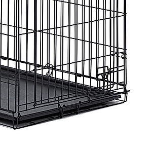 MidWest Homes for Pets Replacement Dog Crate Pan for MidWest and New World Dog Crate, 36 Inch (LS), Black