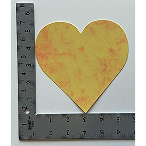 124 in a Pack- Valentine's Large Creative Cut-Out Set, 4 assortments Hearts, 5.5” Cut-Outs Classroom Décor, Valentine's Day Theme, and Craft Activities for Kids