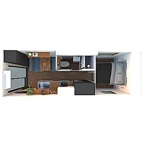 Nomadnest Modern Mobile Tiny Home - Luxurious and Compact Living Solution for Adventurers