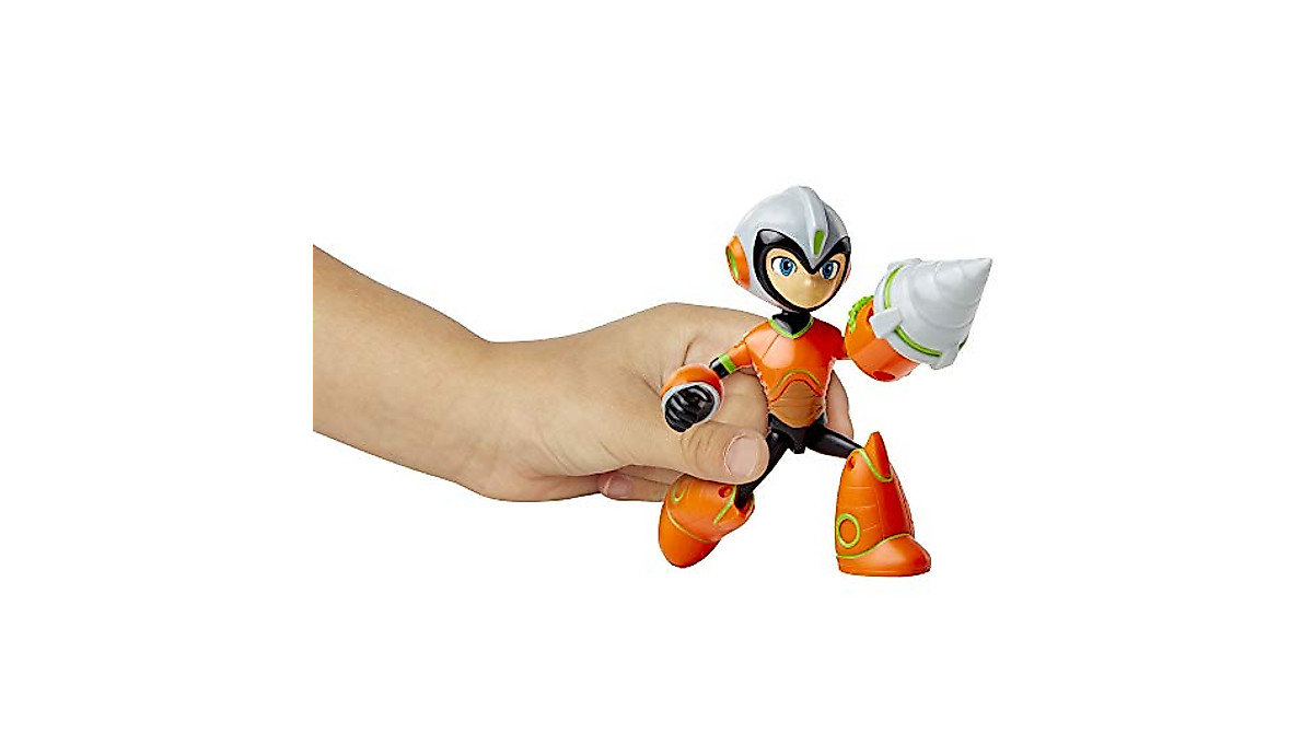 Megaman Fully Charged Deluxe Drill Man Action Figure