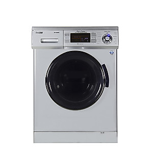 Conserv Pro Compact 110V Vented/Ventless 13 lbs Combo Washer Sensor Dry 1200 RPM Silver