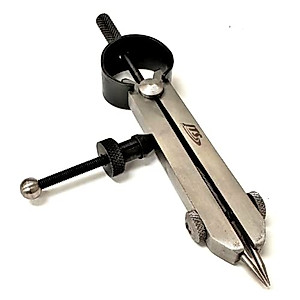 3" Adjustable Divider Precision Scriber and Caliper Sharp Pointed Sharp Point S.S. by JTS