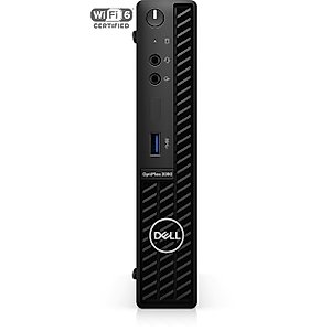 Dell 2022 Newest Optiplex 3090 Micro Form Factor Business Desktop, Intel Core i5-10500T, 16GB RAM, 1TB PCIe SSD, DisplayPort, RJ-45, Wi-Fi 6, Bluetooth, Wired Mouse&Keyboard, Windows 11 Pro, Black