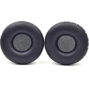 Replacement Earpads Ear Pad Cushion Cover Compatible with Sol Republic Tracks HD V8 V10 On-Ear Wired Headphones (Black)