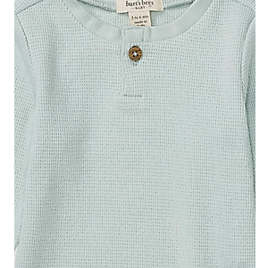 Burt's Bees Baby Baby Bodysuit & Pant Set, 100% Organic Cotton, Hello Bunny, 18 Months