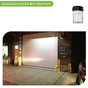 Hykolity Update 30W LED Wall Pack Light with Photocell, 3450LM 5000K Daylight Dusk to Dawn 120V LED Outdoor Wall Mount Light, 150-250W MH/HPS Replacement, Waterproof Security Lighting-4 Pack