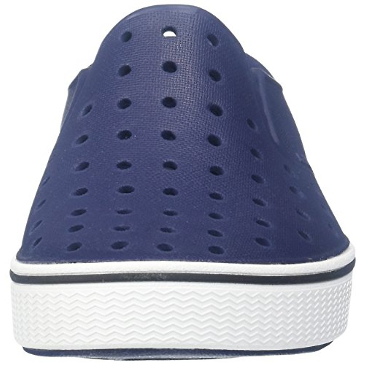 Native Shoes, Miles, Kids Shoe, Regatta Blue/Shell White, 3 M US Little Kid