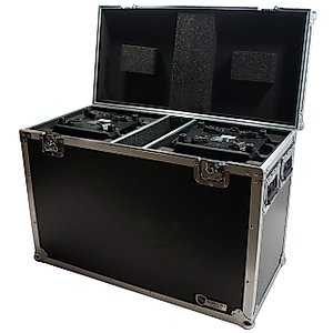 Harmony Audio HC2CH140SR Lighting Dual Space Medium Moving Head Light Flight Case New