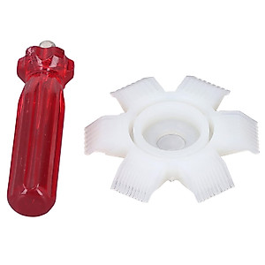 Kelepu Air Conditioner Condenser Fin Straightener 6 in 1 AC Fin Comb Air Conditioning Clean Tool for Home Auto Use