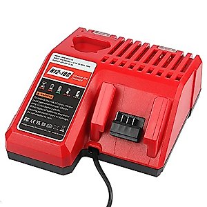 Replacement M12 & M18 Rapid Charger for Milwaukee 12V-18V XC Lithium-Ion Tools Battery Power Charger