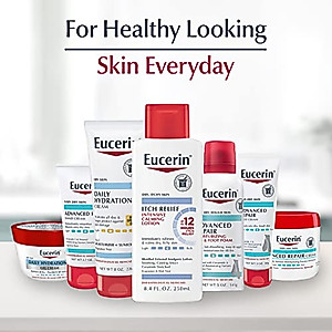 Eucerin Itch Relief Intensive Calming Lotion, Itch-Relieving Lotion for Sensitive Dry Skin, 8.4 Fl Oz Bottle